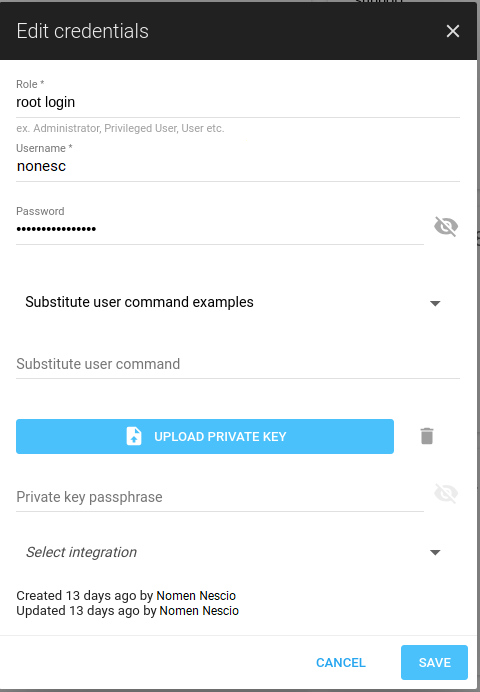 Authenticated Network Scan
